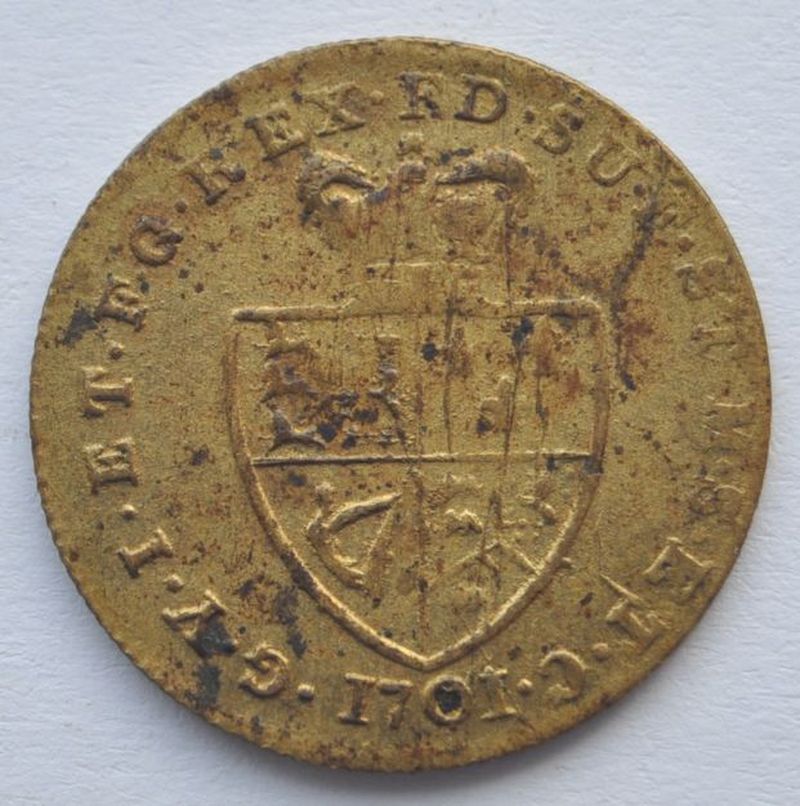 1701 Britain George III Guinea Gaming Token Jetton | eBay