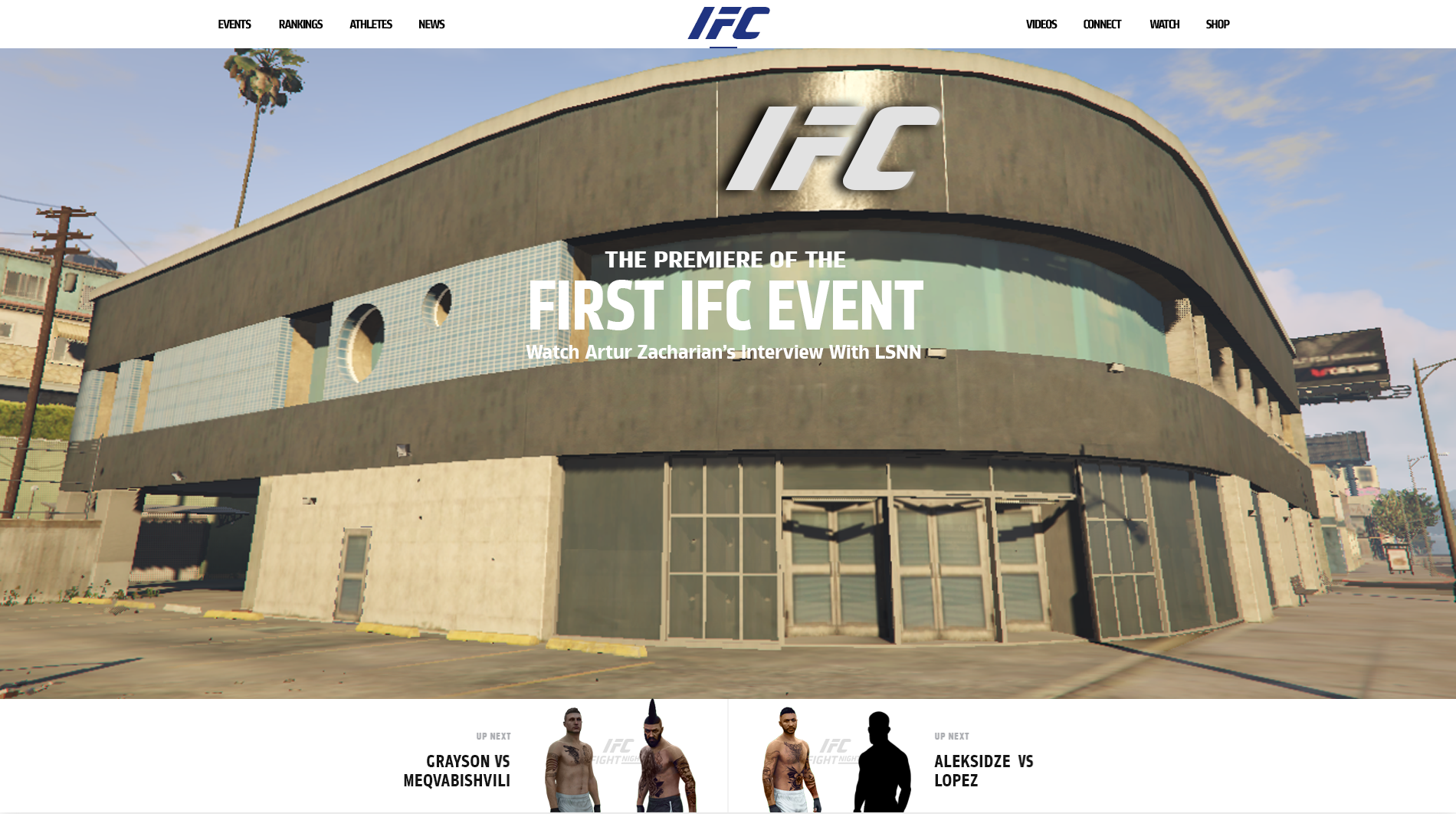 International Fighting Championship — IFC.COM - Archive - GTA World ...