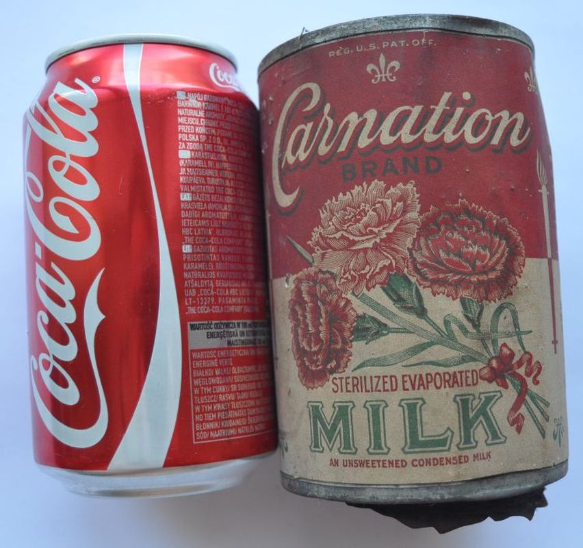 # 1 1910s USA RARE Carnation Condensed Milk Original Tin Can | eBay