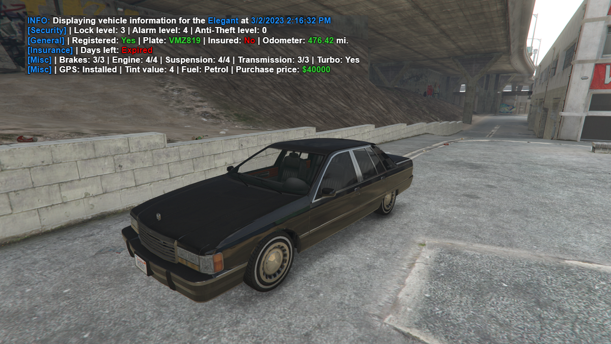 [4SALE] Albany Elegant. - Archive - GTA World Forums - GTA V Heavy ...