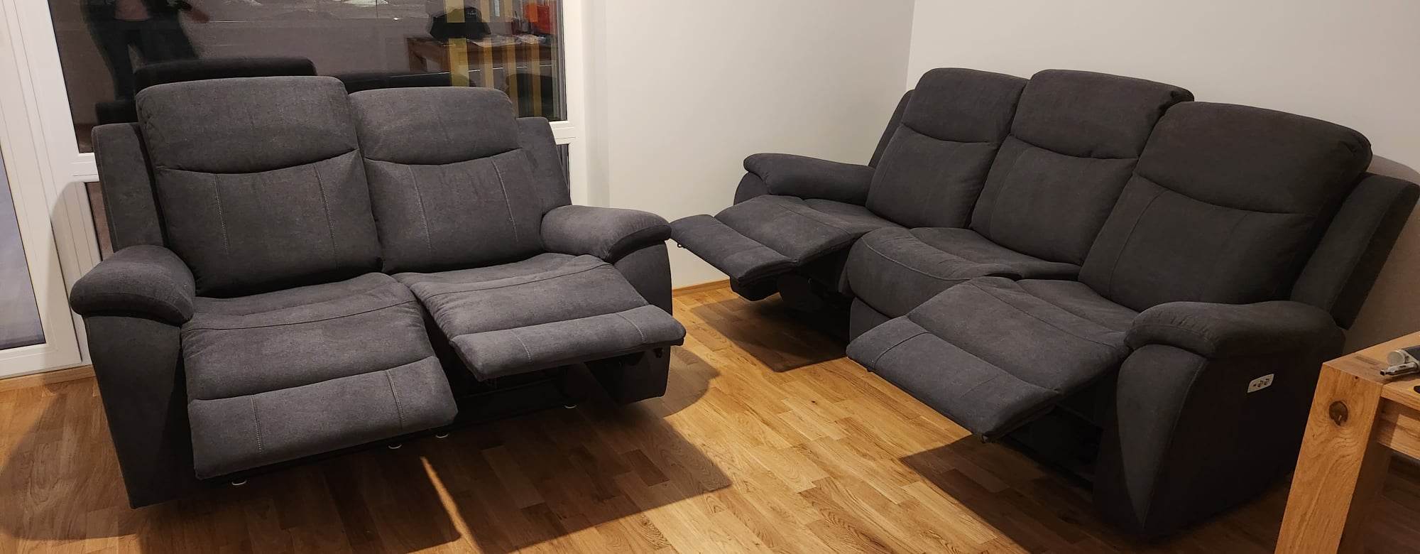 Uued elektrilised recliner diivanid (2-kohaline ja 3-kohaline ...