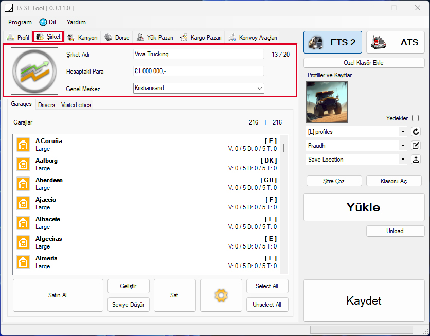 TS SE Tool Nasıl Kullanılır (ETS2 & ATS) | World Of Trucks Multiplayer Türkiye