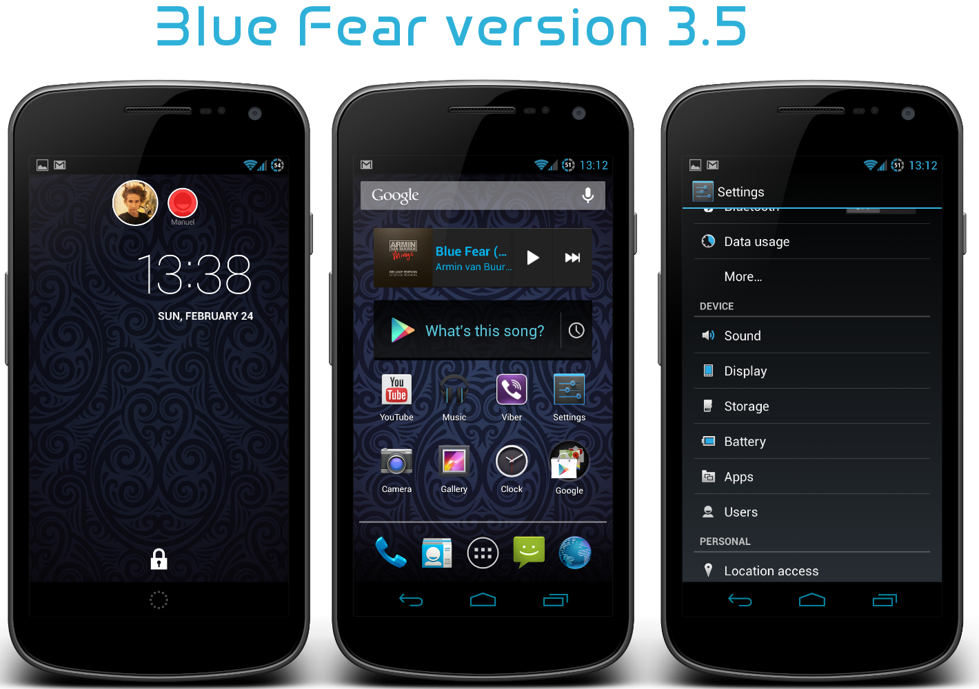[ROM] [Factory] Jelly Bean 4.2.2 - Blue Fear (v.3.6: Fixes, New CM ...