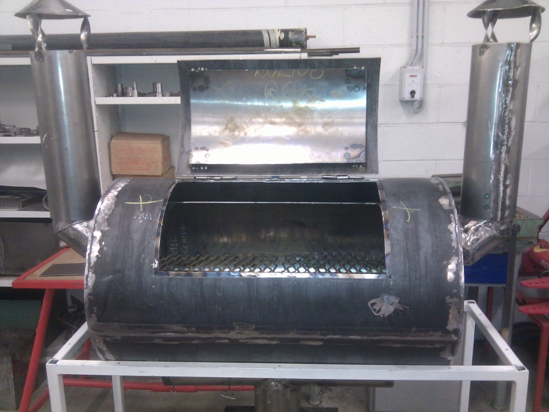 Homemade Grill From Welding DIY | How To Build A Barrel BBQ Smoker