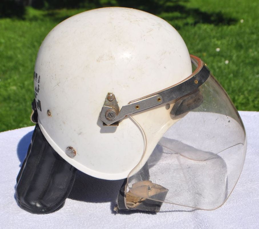 1970s USSR Soviet Russia Prison Anti-Riot Security Officer Helmet ...