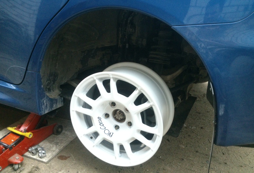 15" wheels on an Evo X | Mitsubishi Lancer Evolution Forum