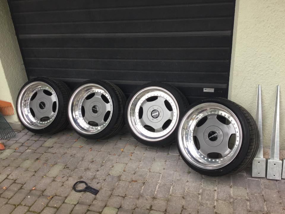 Super rare lorinser rsk2 3 piece wheels (perfect condition ...