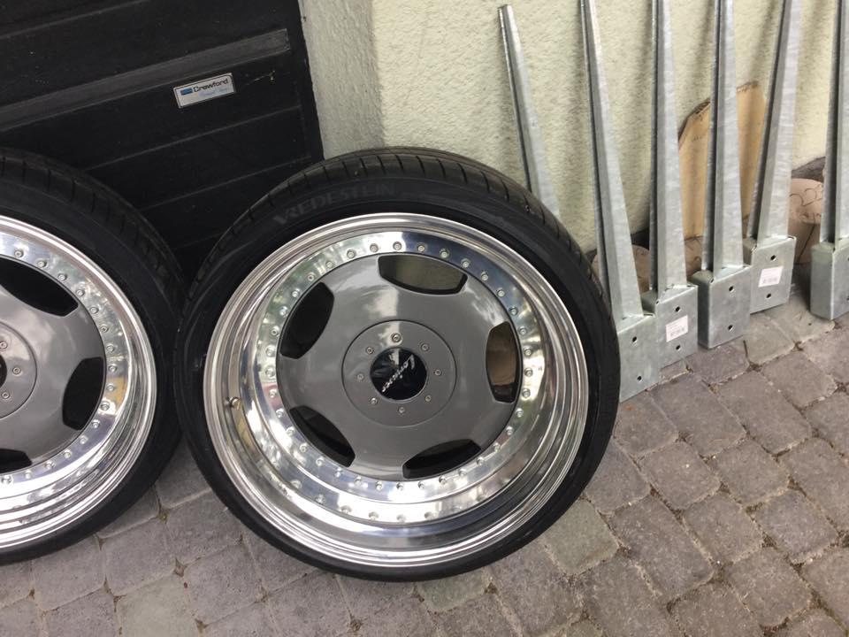 Super rare lorinser rsk2 3 piece wheels (perfect condition ...