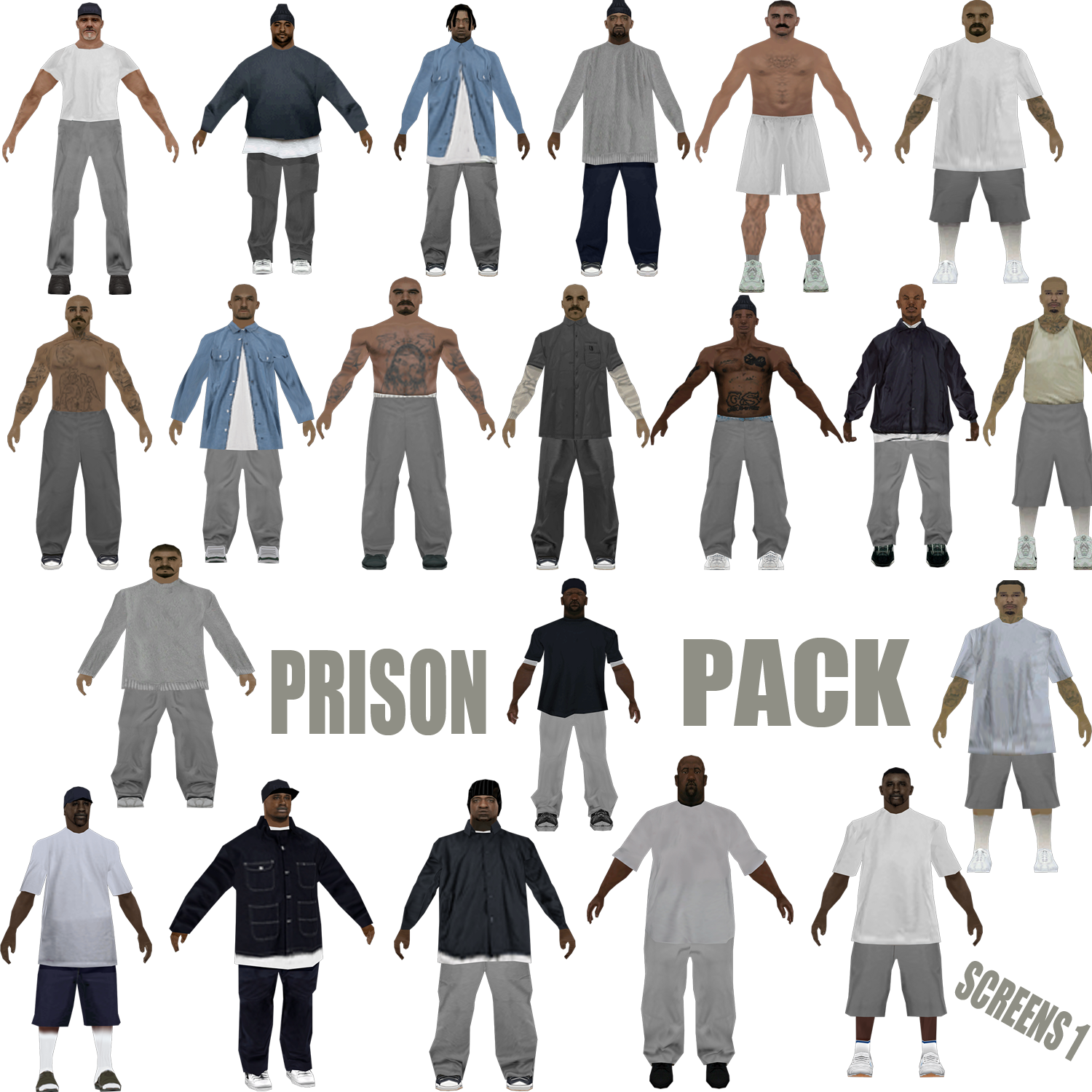 [REQ] Prison skins. - Request - [SA] Skill Arena
