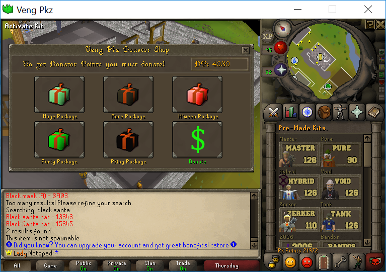 Veng Pkz - OSRS Spawn Pk Server. | Rune-Server